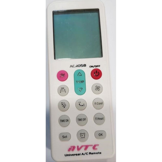 ΤΗΛΕΧΕΙΡΙΣΤΗΡΙΟ UNIVERSAL ΓΙΑ ΚΛΙΜΑΤΙΣΤΙΚΑ OEM AC-1058